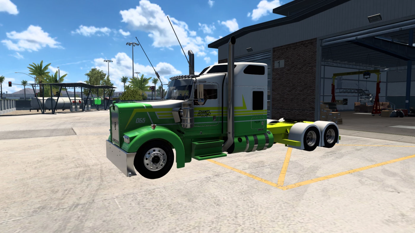 Highway Killer CC Paint Job for American Truck Simulator - TruckyMods