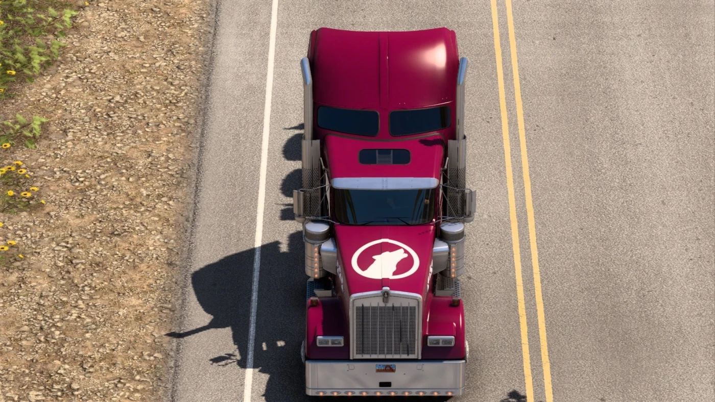 Howling Wolf Express for American Truck Simulator - TruckyMods