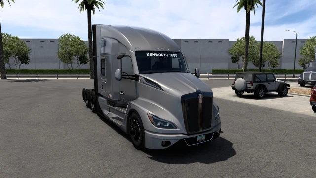 Kenworth T680 Windscreen Decal for American Truck Simulator - TruckyMods