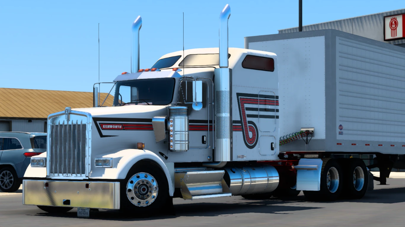 Kenworth W900L Accesories Pack for American Truck Simulator - TruckyMods