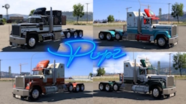 Download Mack Superliner V2 by DielingWu - Multi Skin Pack - V1 created ...