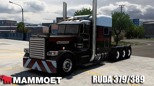 Mammoet 379/389 Ruda Peterbilt for American Truck Simulator - TruckyMods