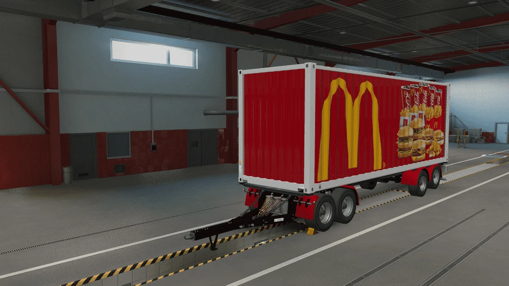 McDonald's Skin Budle ETS2 for Euro Truck Simulator 2 - TruckyMods