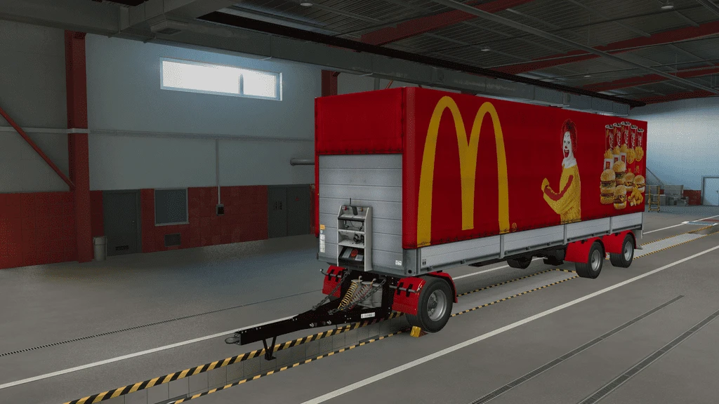 McDonald's Skin Budle ETS2 for Euro Truck Simulator 2 - TruckyMods