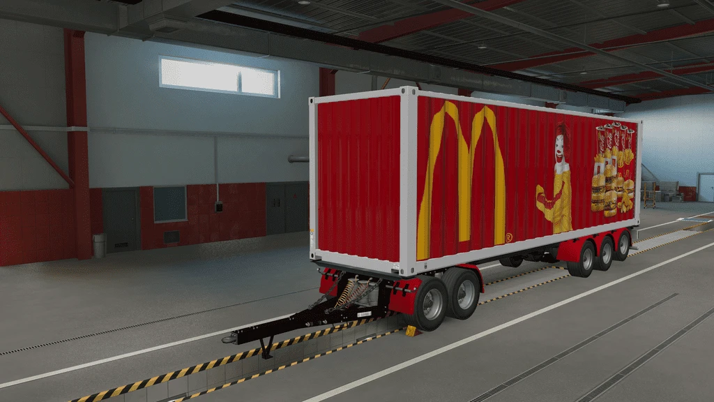 McDonald's Skin Budle ETS2 for Euro Truck Simulator 2 - TruckyMods