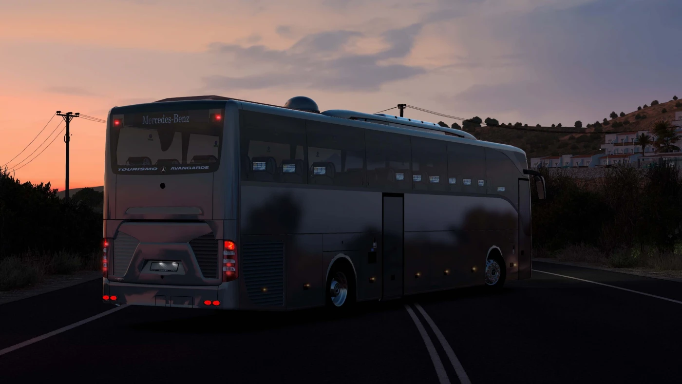 Mercedes Benz Tourismo 16 & 16 Relax 2015 for Euro Truck Simulator 2 ...