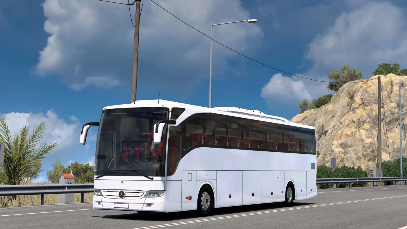 Mercedes Benz Tourismo 16 & 16 Relax 2015 for Euro Truck Simulator 2 - TruckyMods