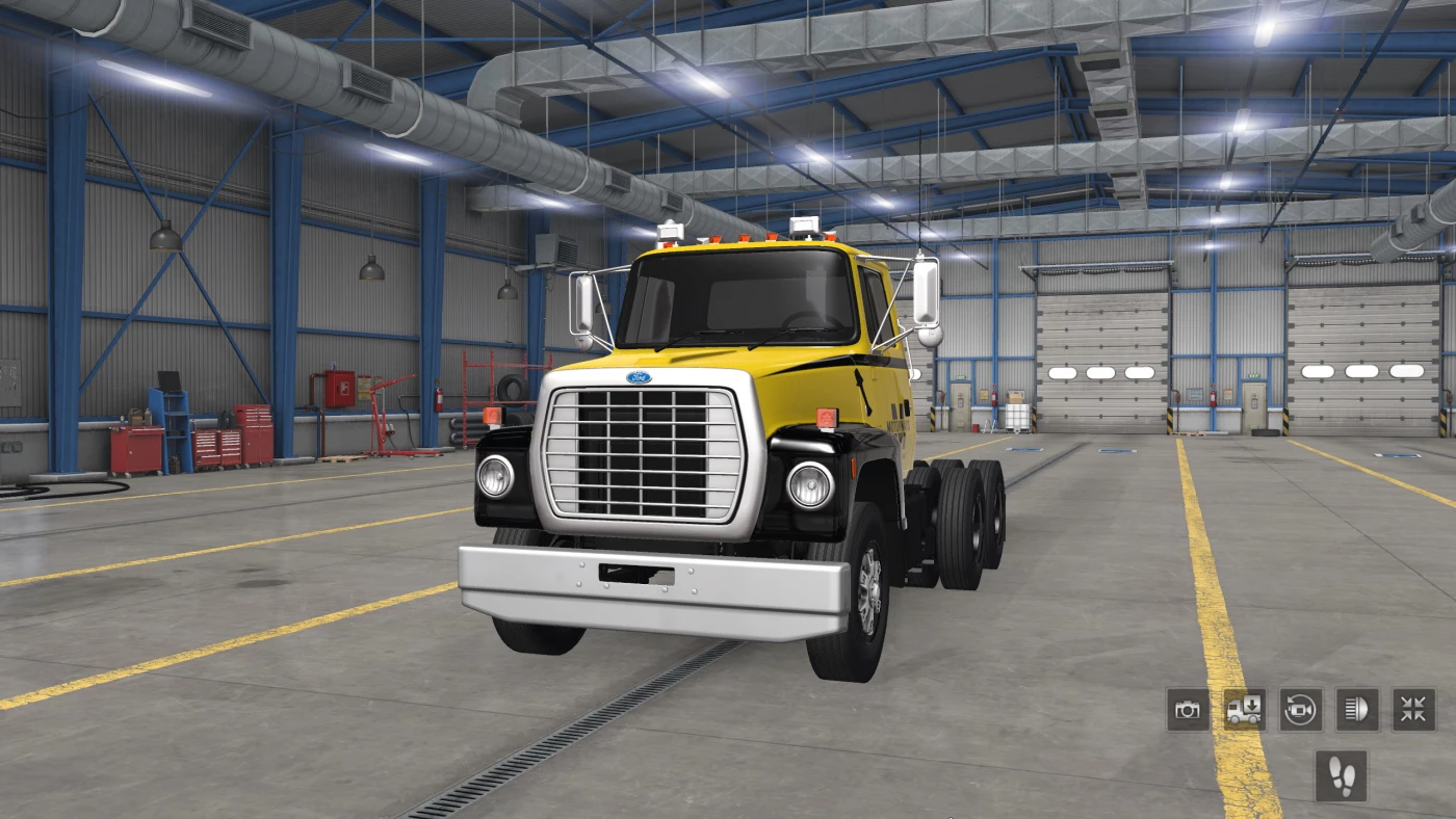 Motorways Ford L8000 for American Truck Simulator - TruckyMods