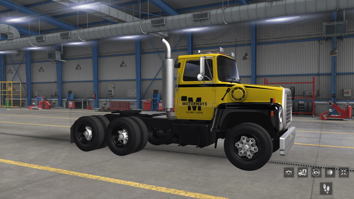 Motorways Ford L8000 for American Truck Simulator - TruckyMods