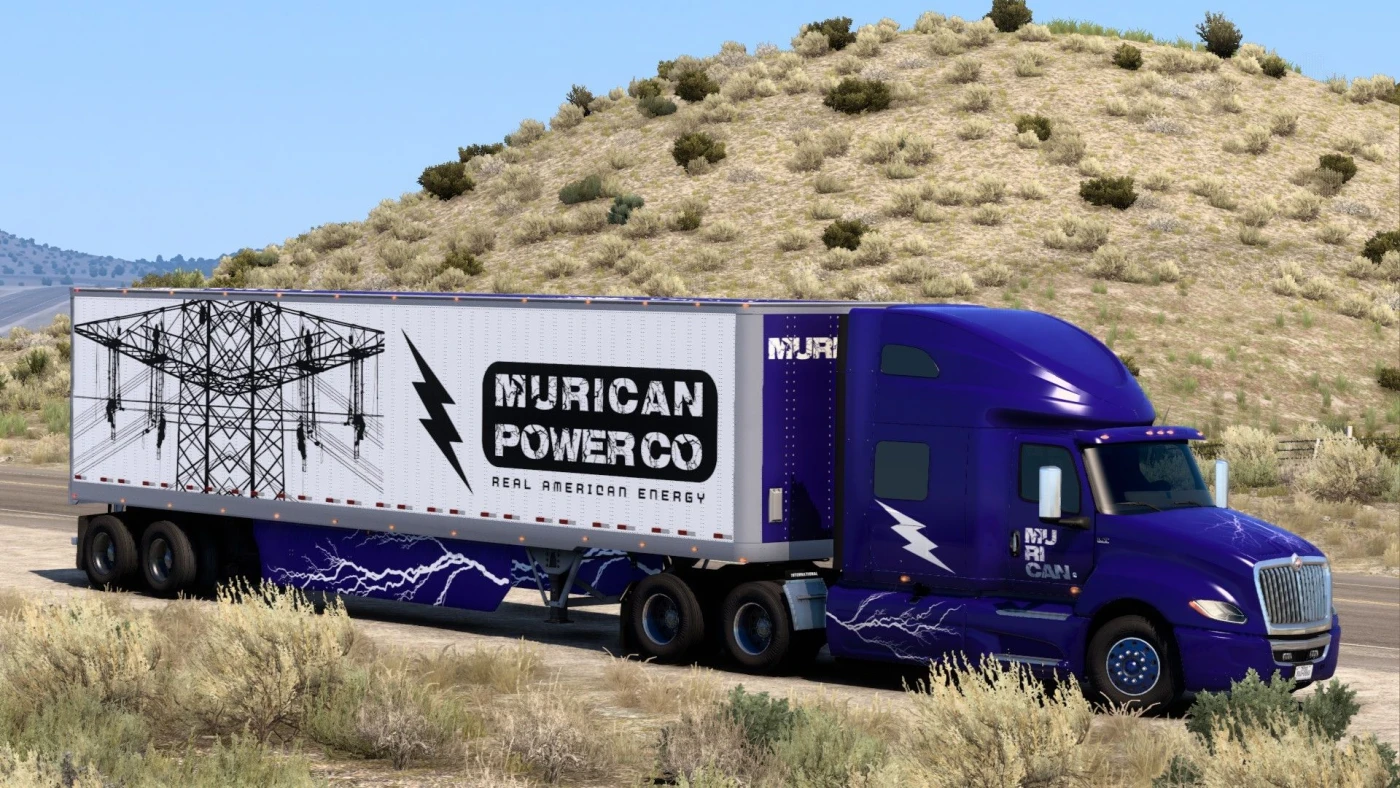 Murican Power Co for American Truck Simulator - TruckyMods