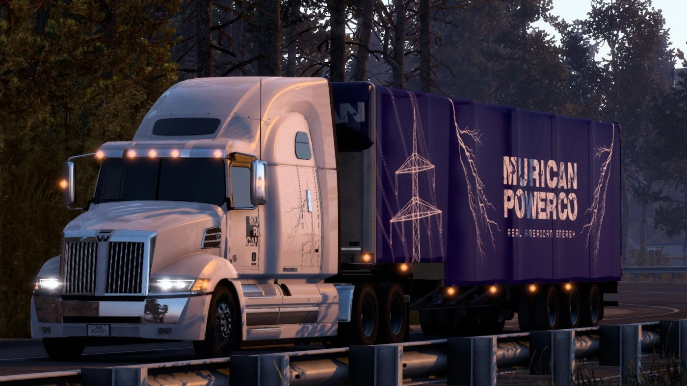 Murican Power Co for American Truck Simulator - TruckyMods