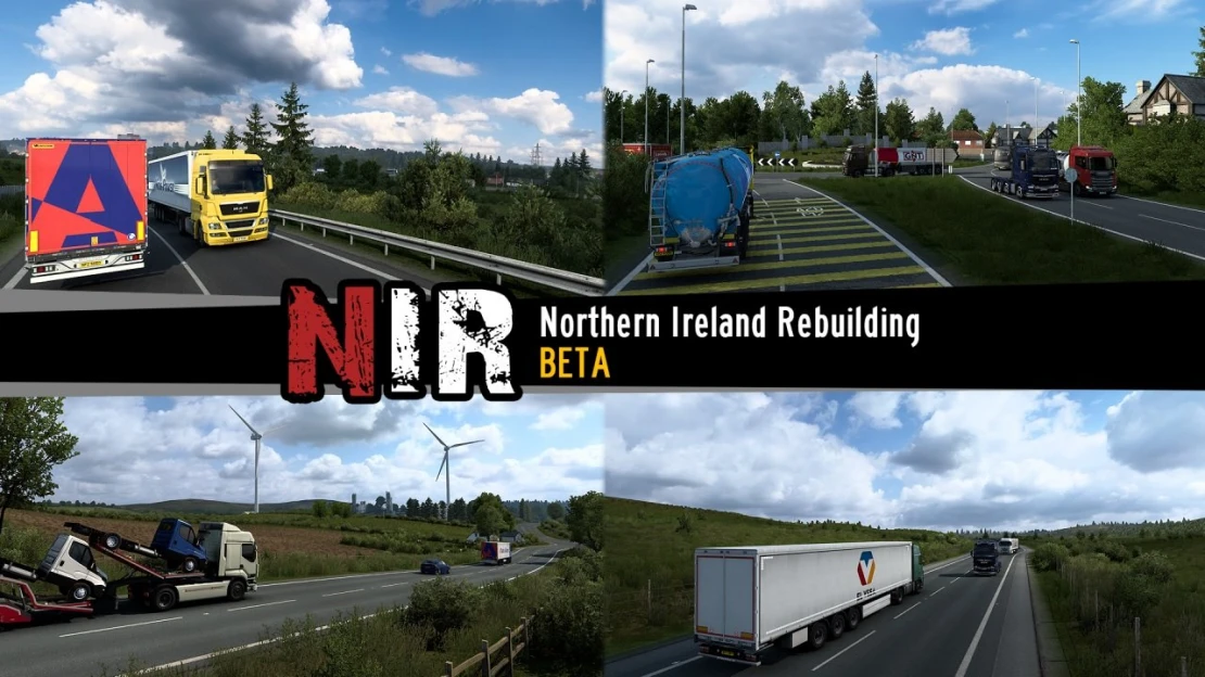 [OLD] NIR (Northern Ireland Rebuilding) Map for Euro Truck Simulator 2 ...