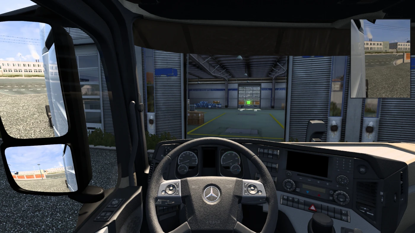 Realistic FOV Mirror for Euro Truck Simulator 2 - TruckyMods
