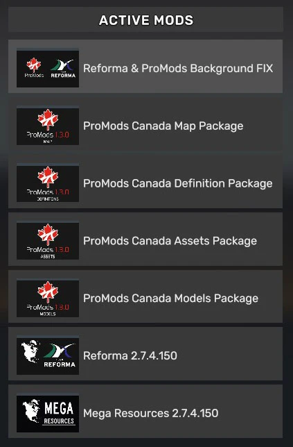 Reforma Promods Background Fix for American Truck Simulator - TruckyMods