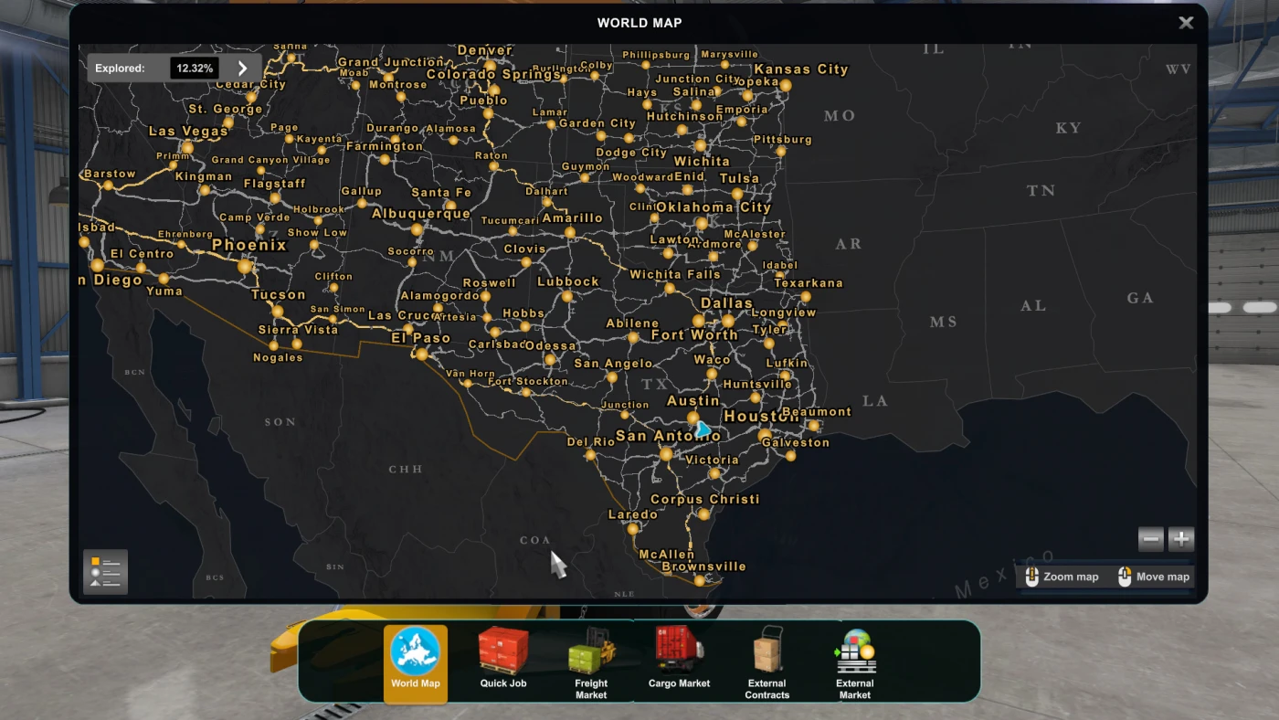 Refresh Icons Menu ATS for American Truck Simulator - TruckyMods