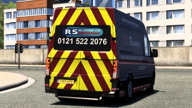 RS Recovery VW Traffic Van for Euro Truck Simulator 2 - TruckyMods