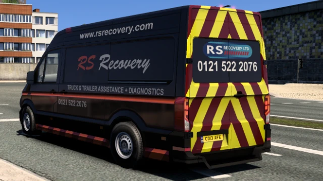 RS Recovery VW Traffic Van for Euro Truck Simulator 2 - TruckyMods