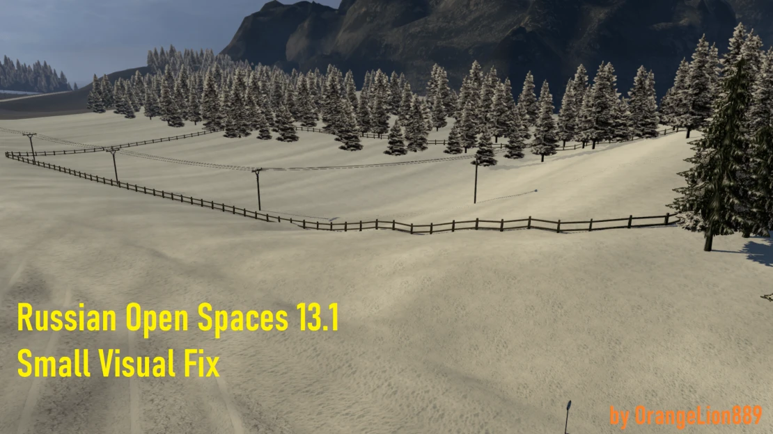 [1.50-1.52] Russian Open Spaces Small Visual Fix for Euro Truck ...