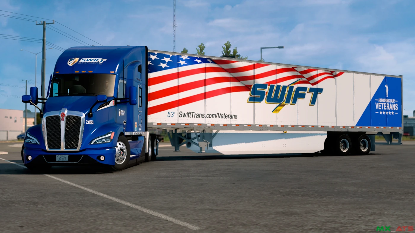 Swift/TransMex skin pack for American Truck Simulator - TruckyMods