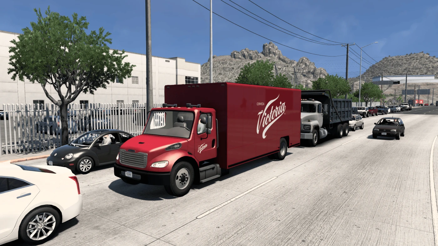 Traffic MX for Reforma Map for American Truck Simulator - TruckyMods