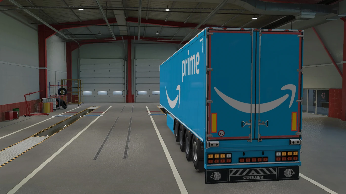 Trailer Amazon Prime - SCS trailers + Krone + AI for Euro Truck ...