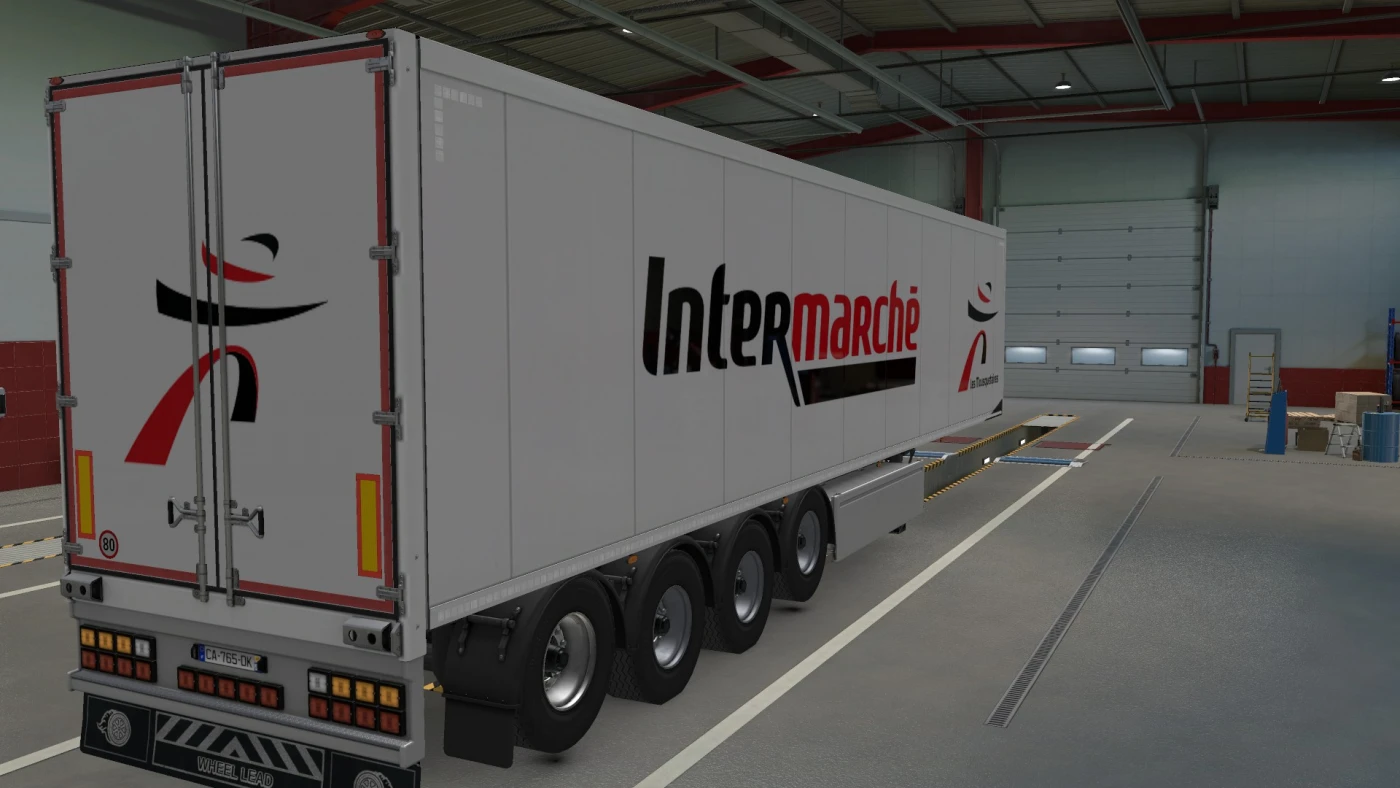 Trailer Intermarché - SCS trailers + Krone + AI for Euro Truck ...