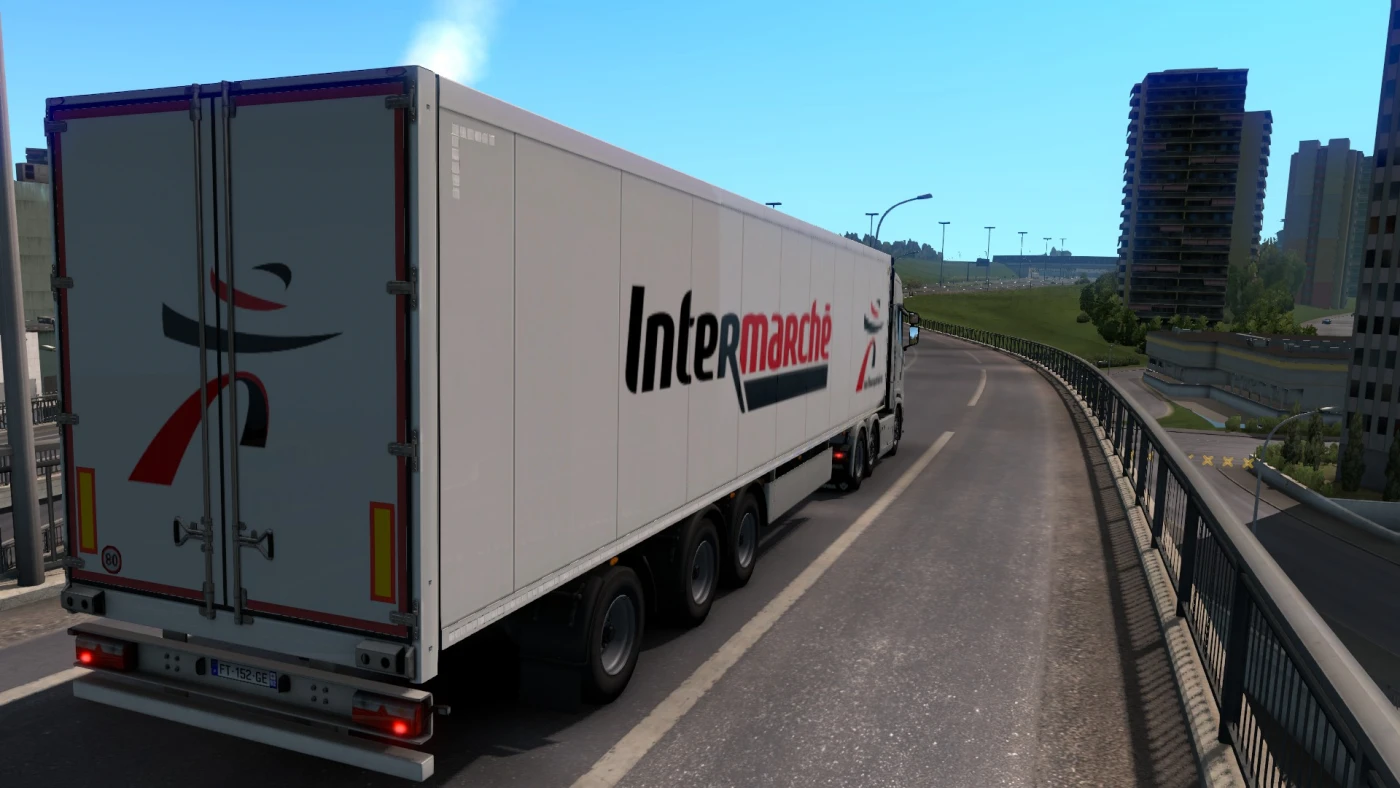 Trailer Intermarché - SCS trailers + Krone + AI for Euro Truck ...
