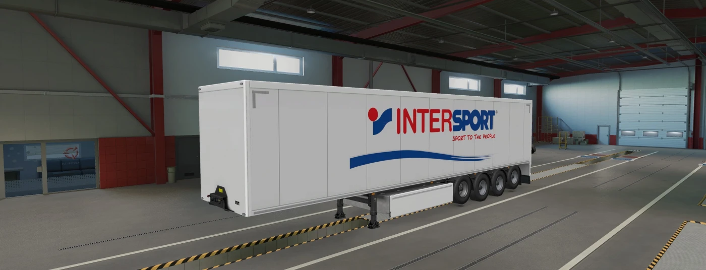 Trailer Intersport - SCS trailers + Krone + AI for Euro Truck Simulator ...