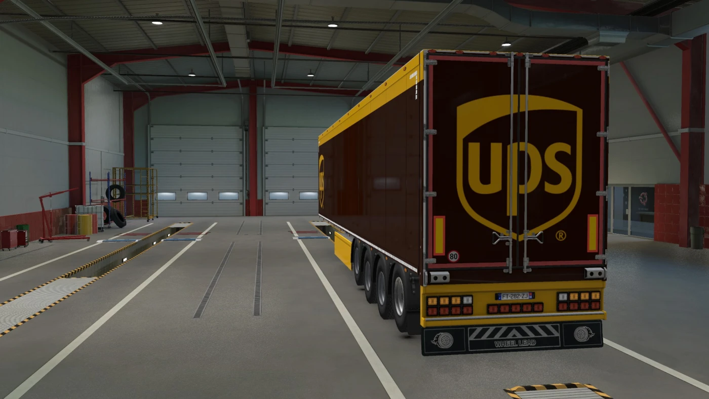 Trailer UPS for Euro Truck Simulator 2 - TruckyMods