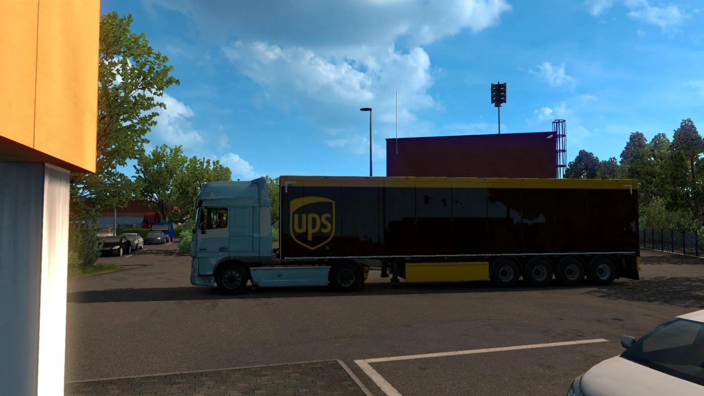 Trailer UPS for Euro Truck Simulator 2 - TruckyMods