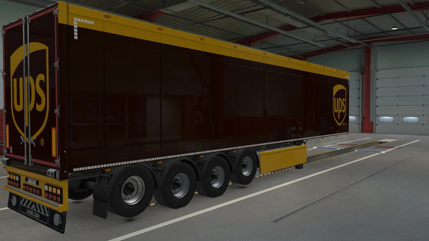 Trailer UPS for Euro Truck Simulator 2 - TruckyMods