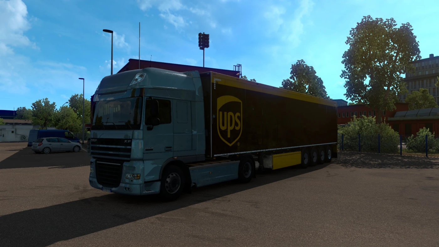 Trailer UPS for Euro Truck Simulator 2 - TruckyMods