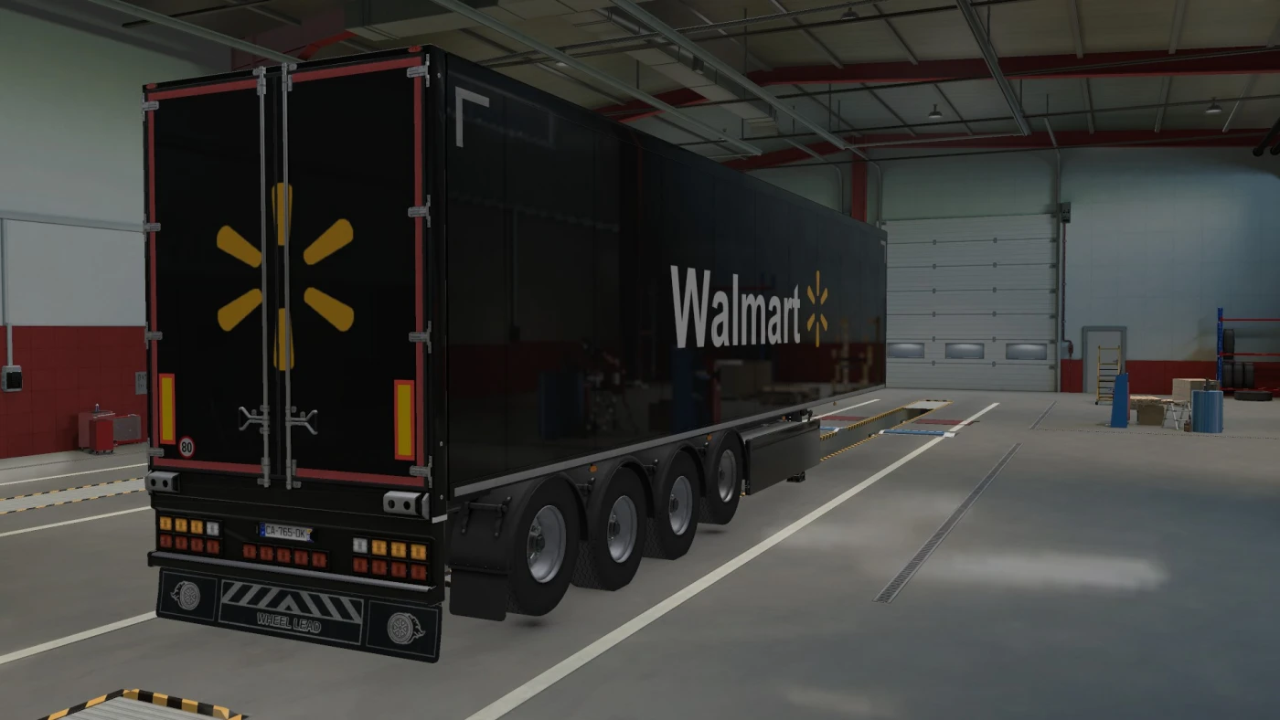 Trailer Walmart for Euro Truck Simulator 2 - TruckyMods