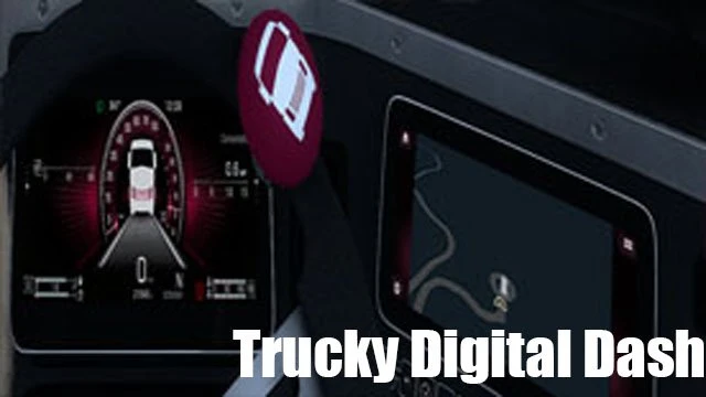 Trucky Digital Dash for American Truck Simulator - TruckyMods