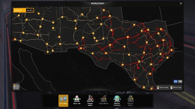 Undiscovered Roads ATS for American Truck Simulator - TruckyMods