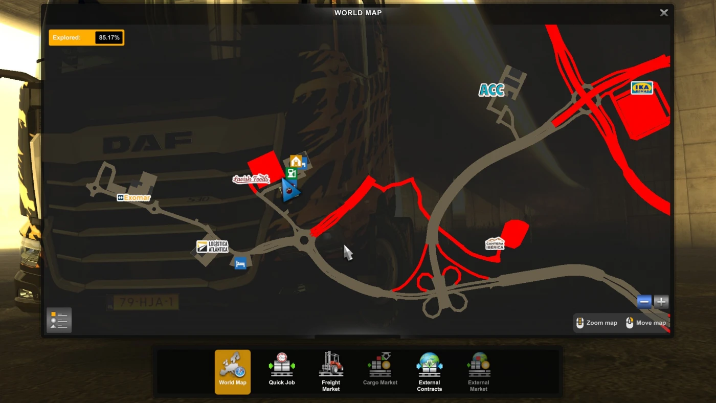 Undiscovered Roads ETS2 for Euro Truck Simulator 2 - TruckyMods