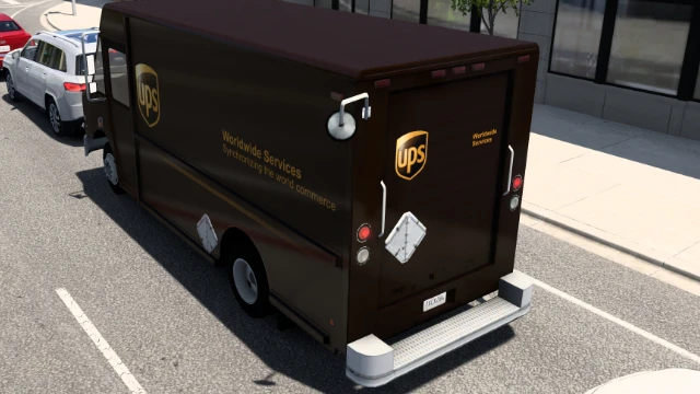 UPS Chevy Step Van for American Truck Simulator - TruckyMods