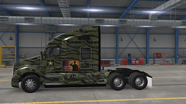 US Army T680 Custom Skin for American Truck Simulator - TruckyMods