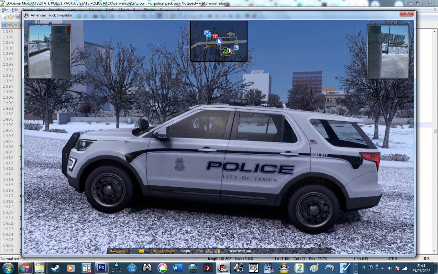 US State Police Pack for American Truck Simulator - TruckyMods