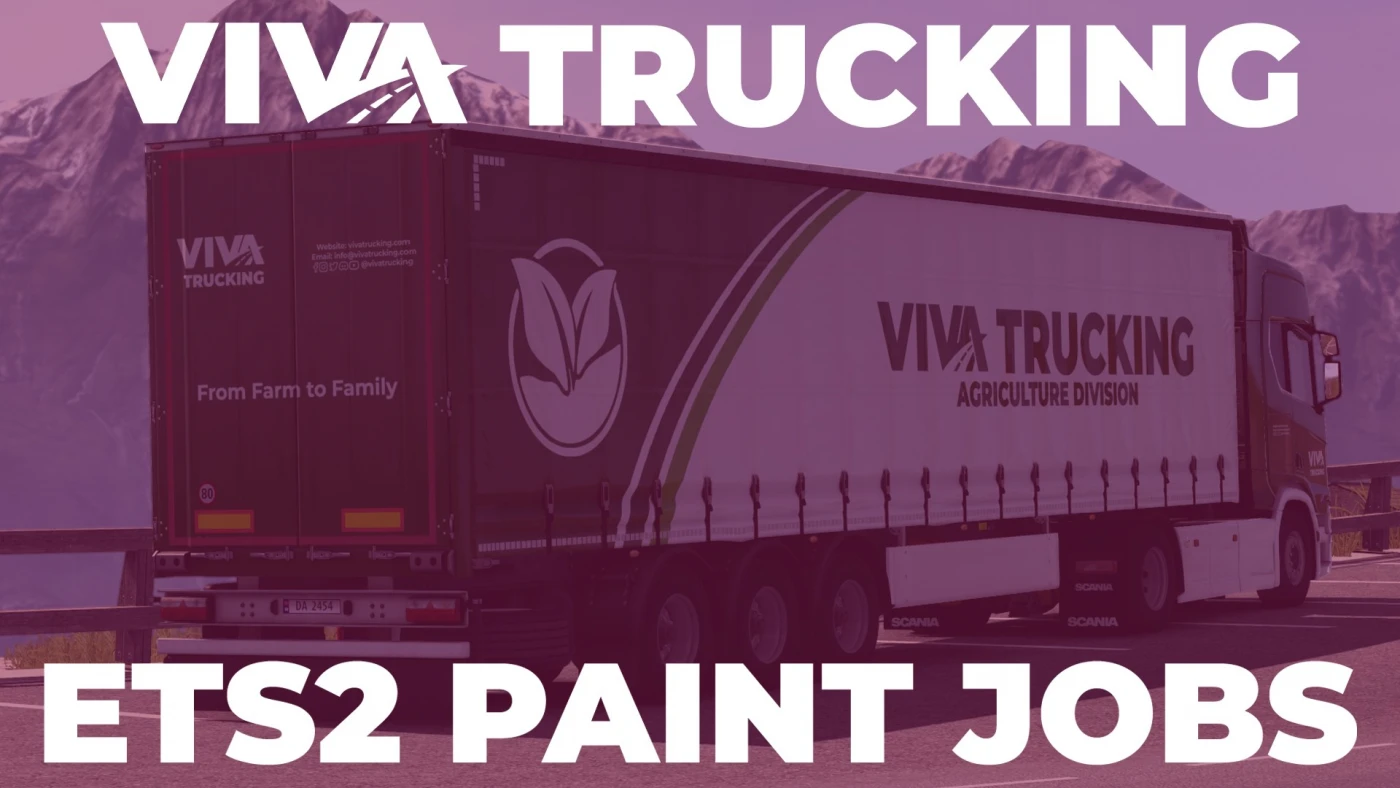Viva Trucking ETS2 Division Trailer Paint Jobs for Euro Truck Simulator ...