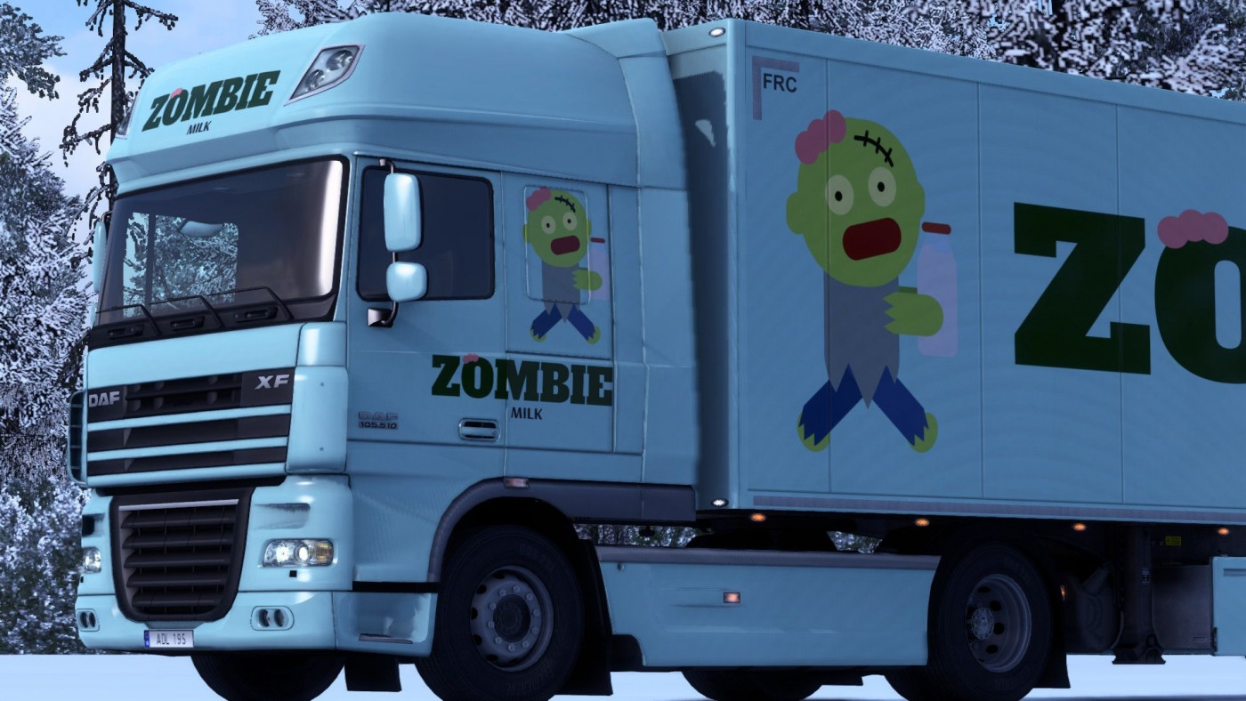Zombie Milk for Euro Truck Simulator 2 - TruckyMods