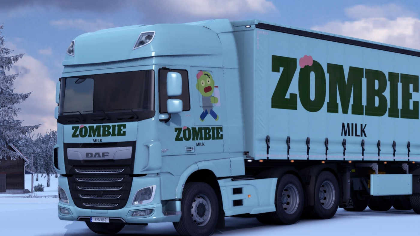 Zombie Milk for Euro Truck Simulator 2 - TruckyMods