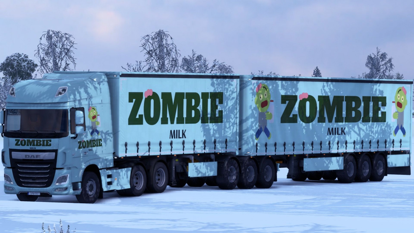 Zombie Milk for Euro Truck Simulator 2 - TruckyMods
